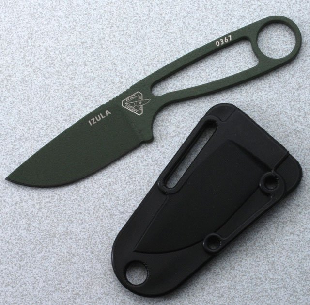RCIOD Rat Cutlery Izula OD Green RAT Cutlery Nože Nůž