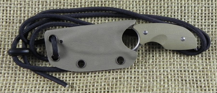 RS3133 Real Steel Mini 127 Neck Knife Coyote Real Steel Noe N